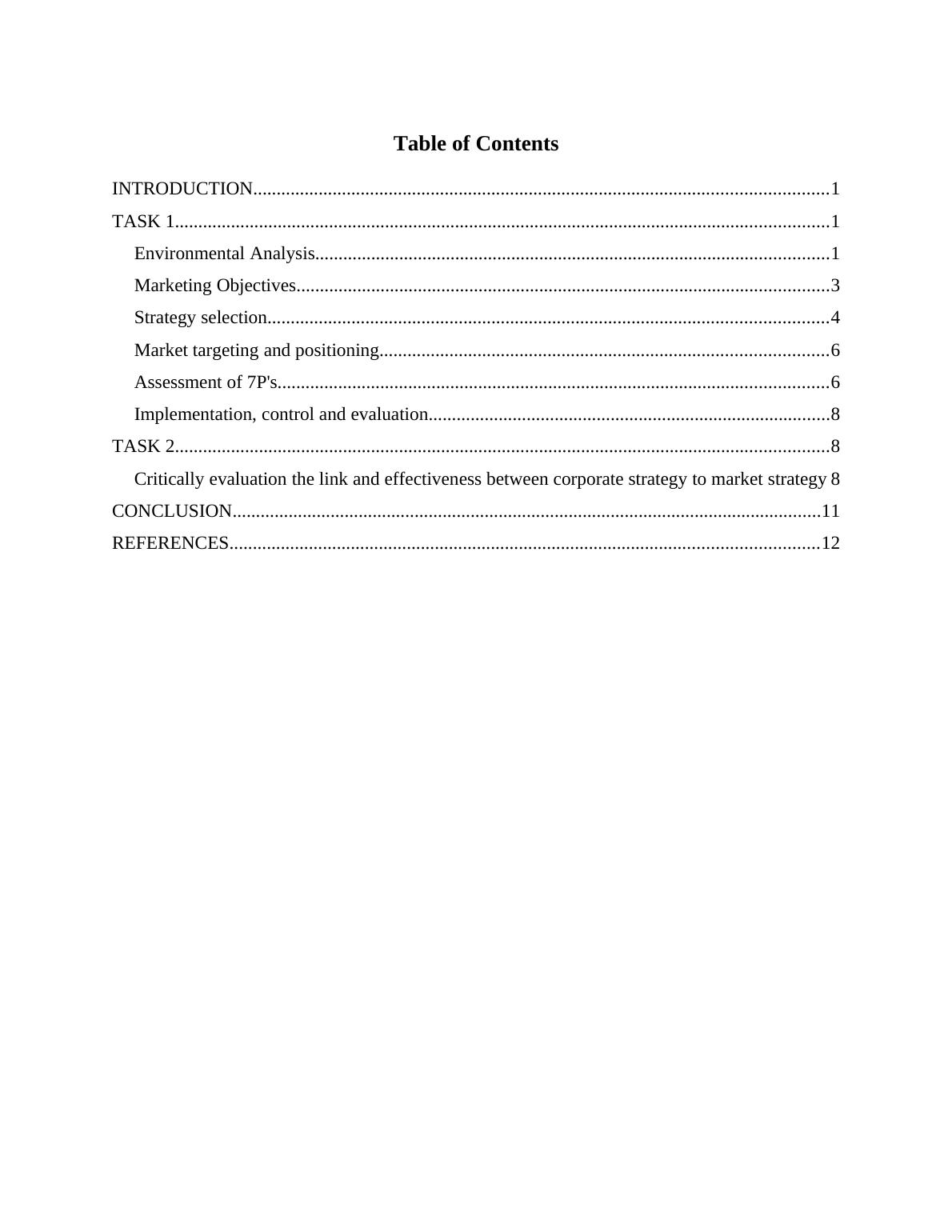 Strategic Marketing Plan: John Lewis Analysis & Strategy