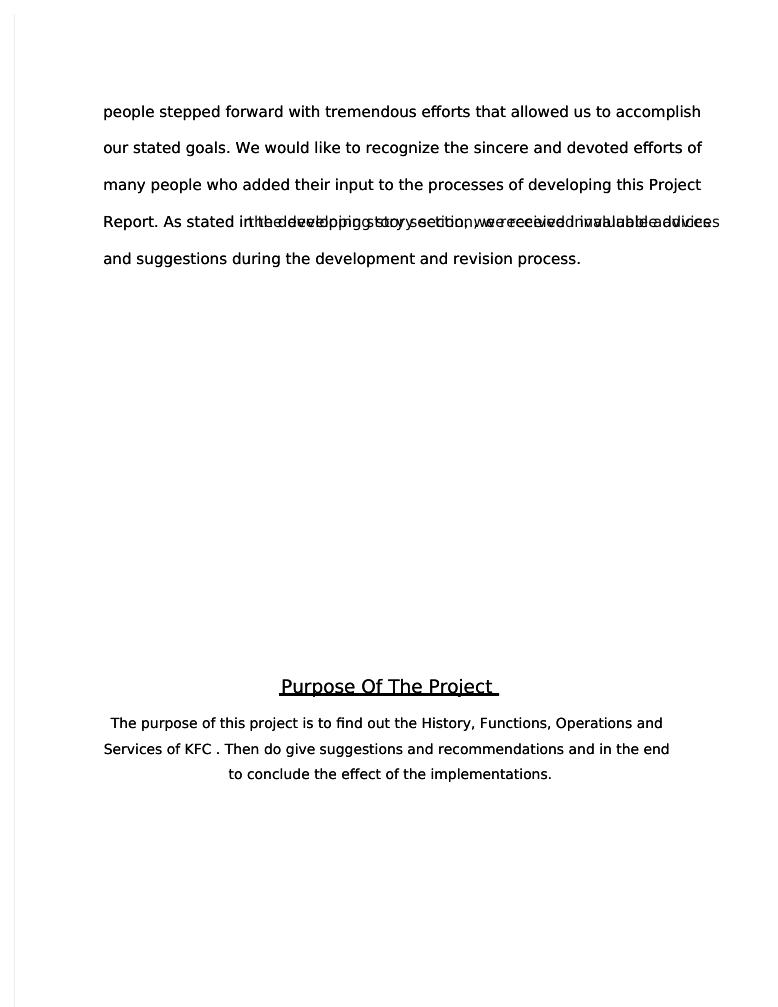 KFC: Comprehensive Operations and Strategic Analysis