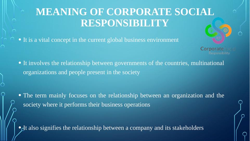 Apa Yang Dimaksud Dengan Corporate Social Responsibility at Chelsea ...