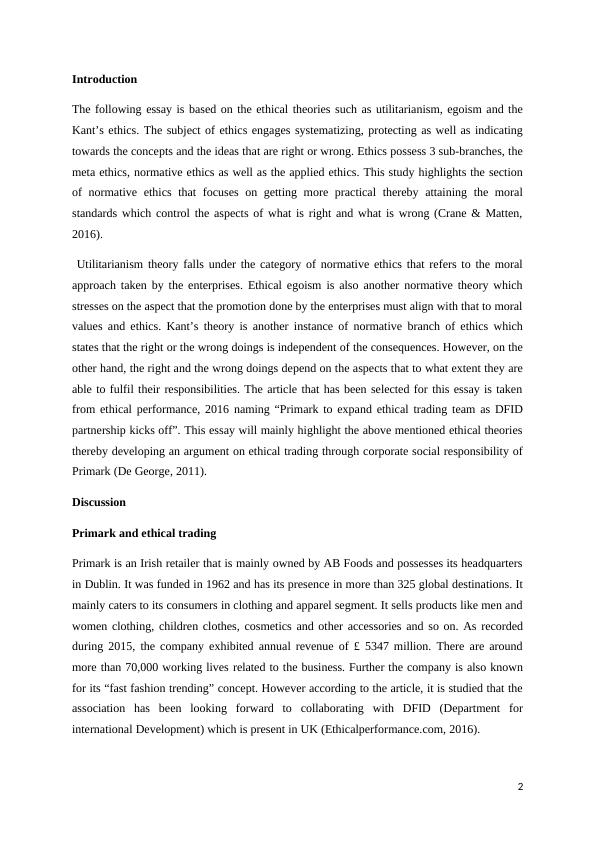 Critique of Primark's Ethical Trading and CSR Initiatives