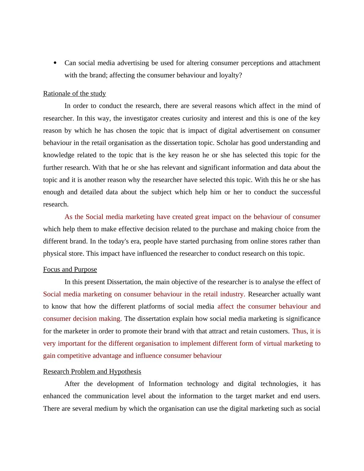 Improve the Social Media Advertisement Essay