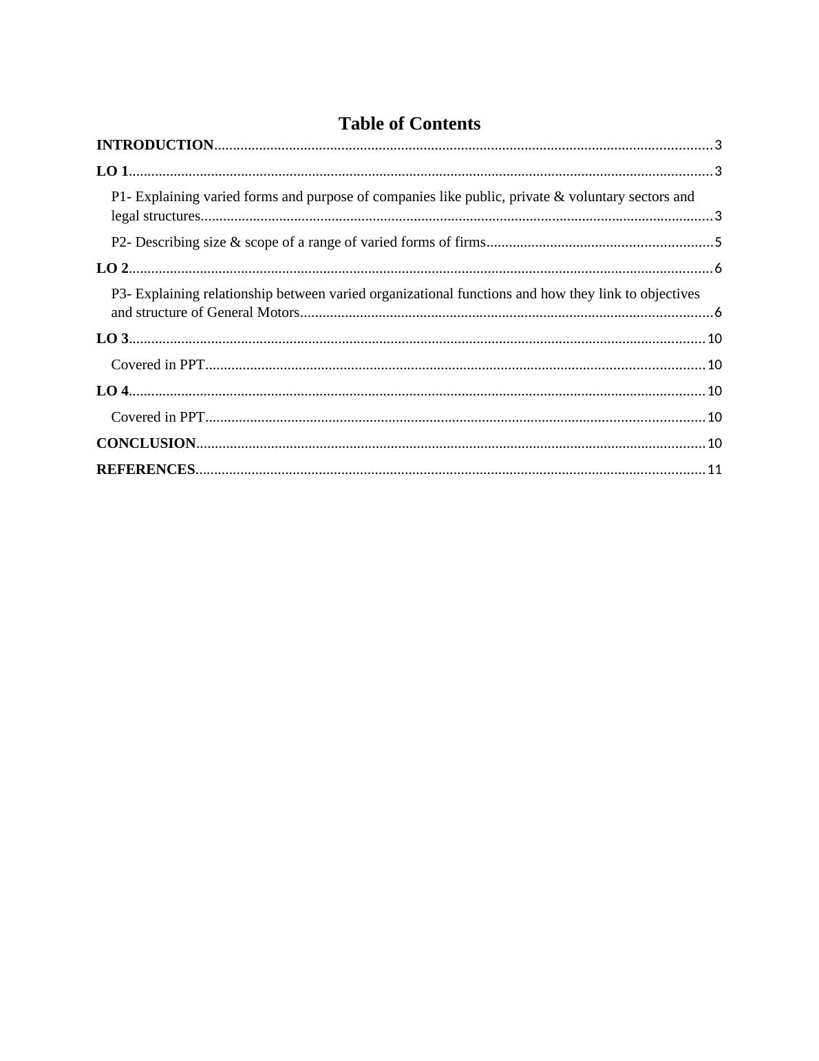 General Motors: Business Environment, Functions, Structure