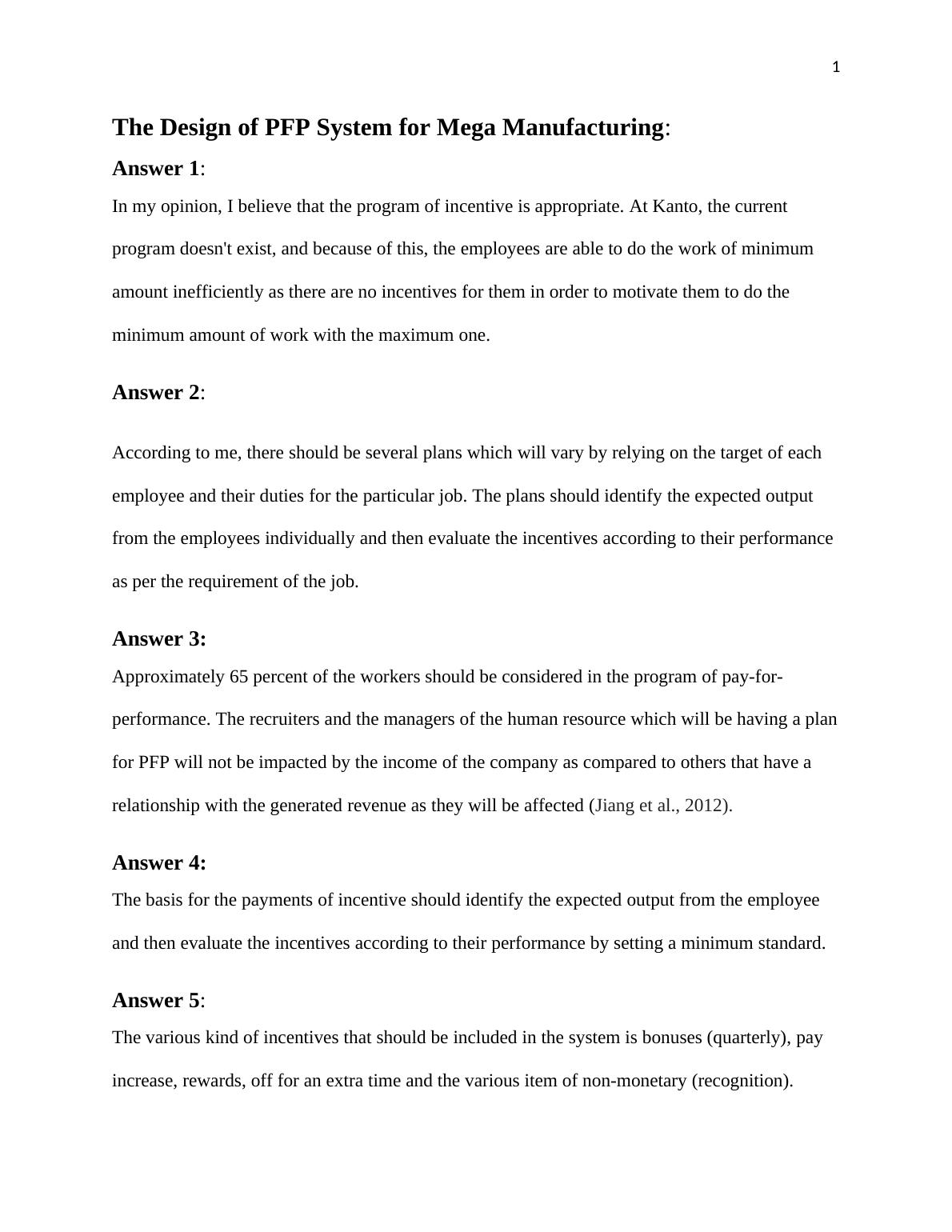 Business Development: PFP System Analysis and Insights