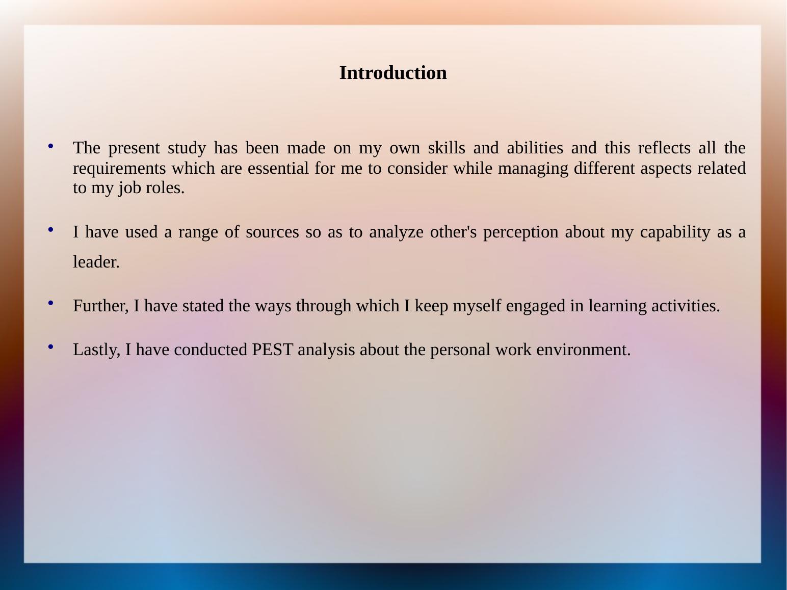 Self-Reflection and Skills for Australian Business