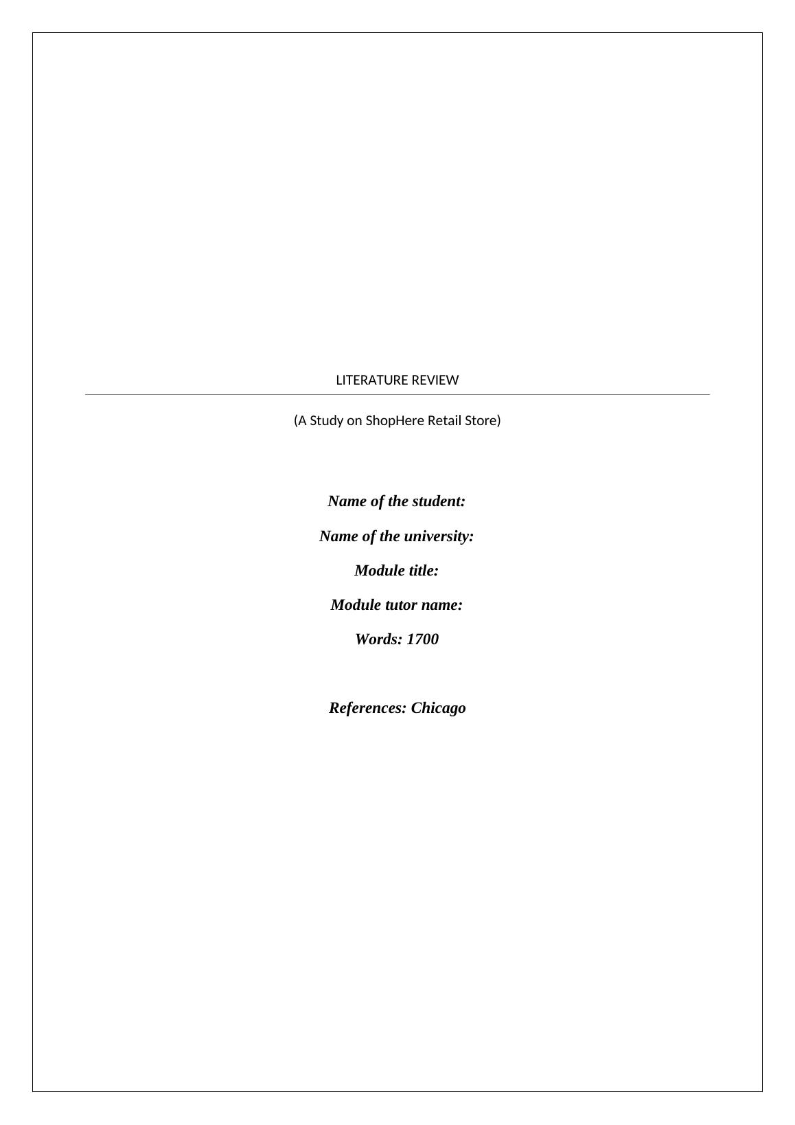 Case Study On ShopHere Retail Store case-study-on-shophere-retail-store