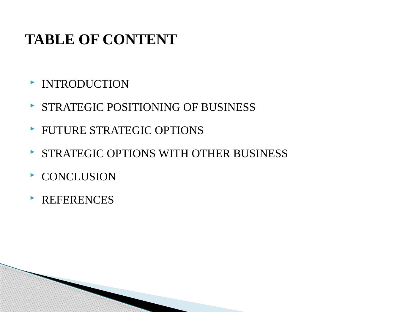 Organisational Strategy: Tesco's Strategic Options