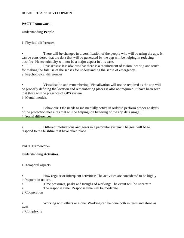 Bushfire Management System App Design - DHCI Project