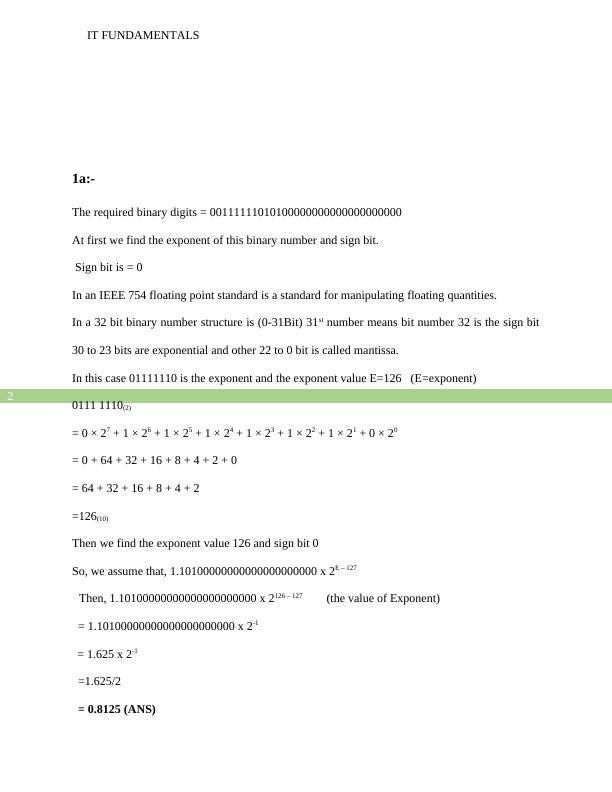 IT Fundamentals: Learn about Binary Conversion, Memory