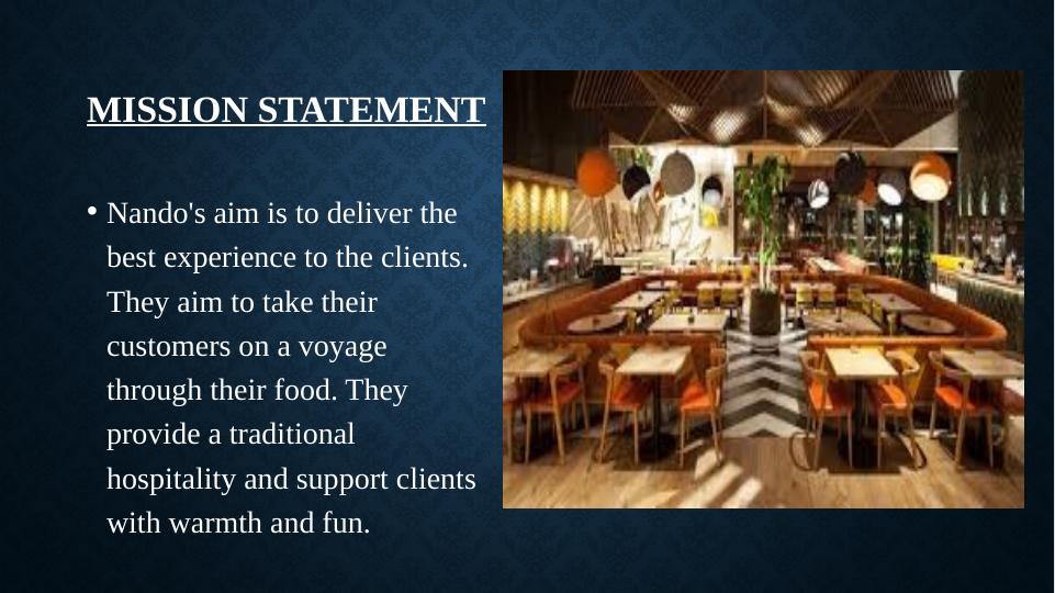 Marketing Plan for Nando's