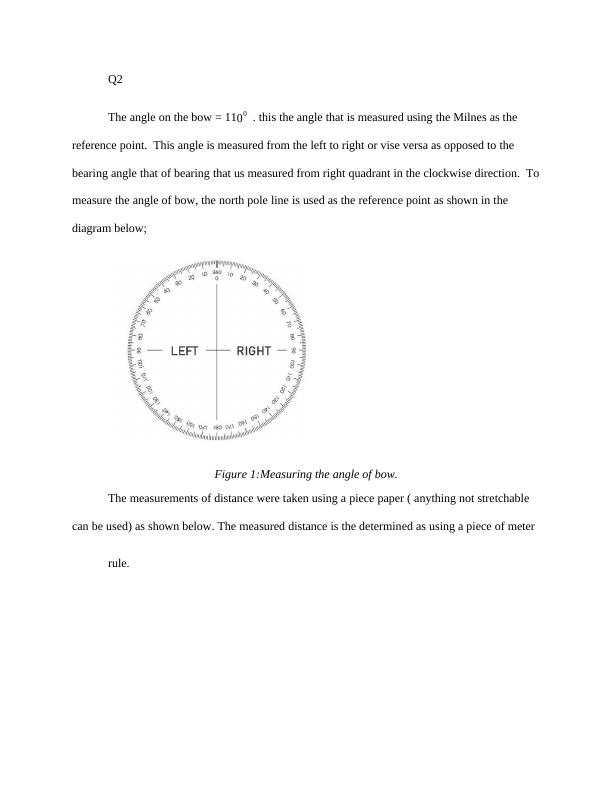 Marine Navigation Assignment: Detailed Calculations