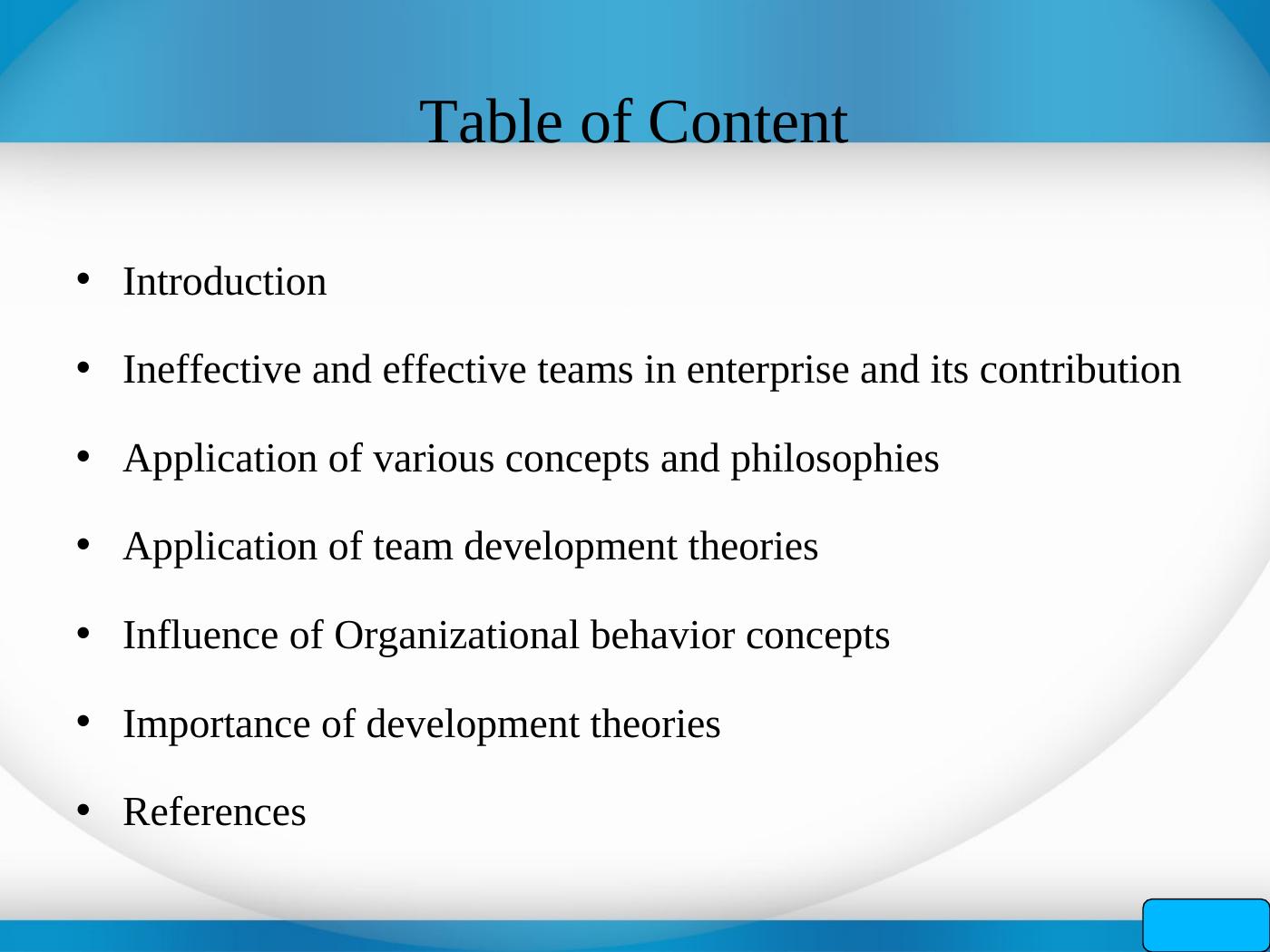 Organizational Behavior Report: Individual & Group Behavior