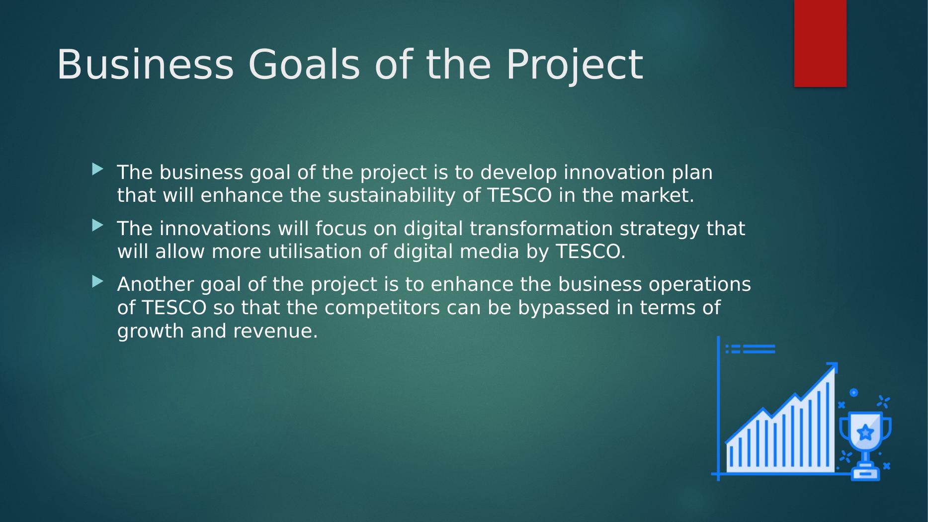 MBA Project: Digital Transformation of TESCO Report