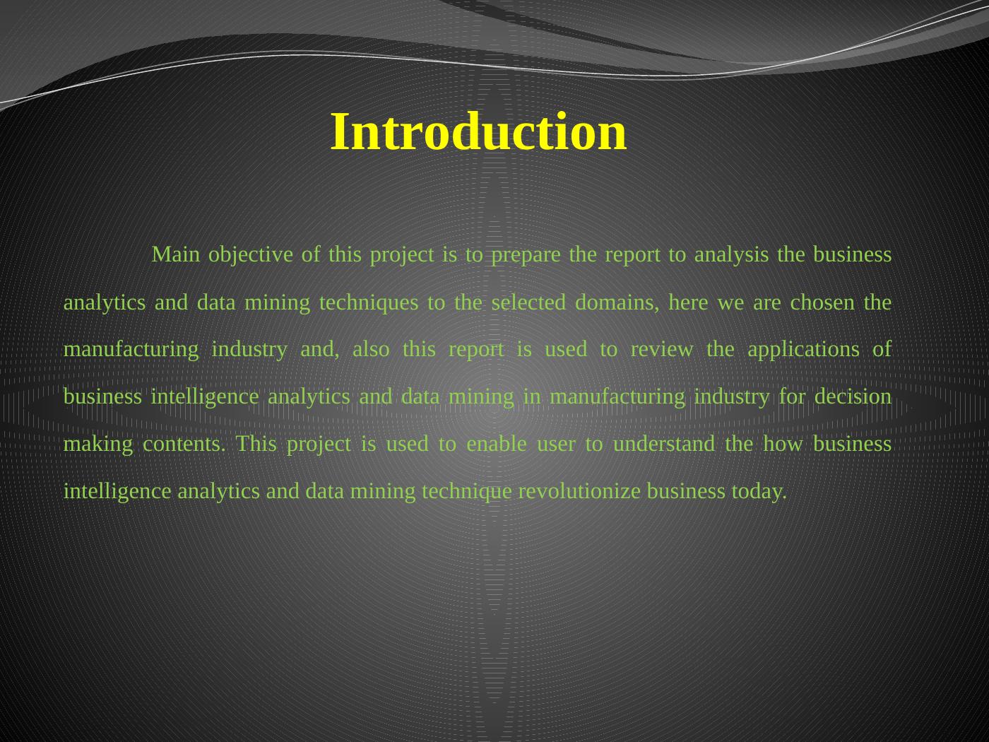 Business Intelligence and Data Mining Report - ITECH7406