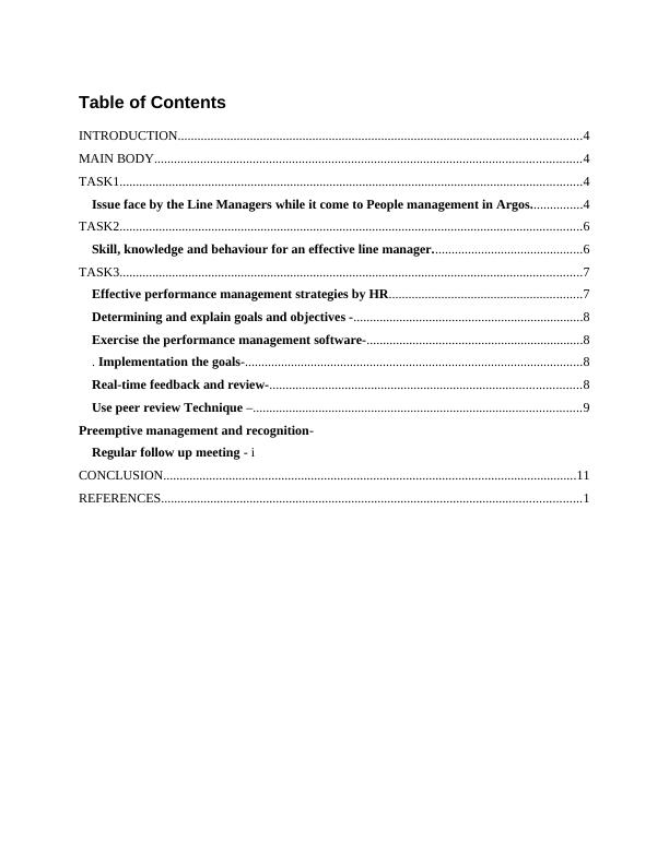 Argos People Management: Skills, Issues, and HR Strategies