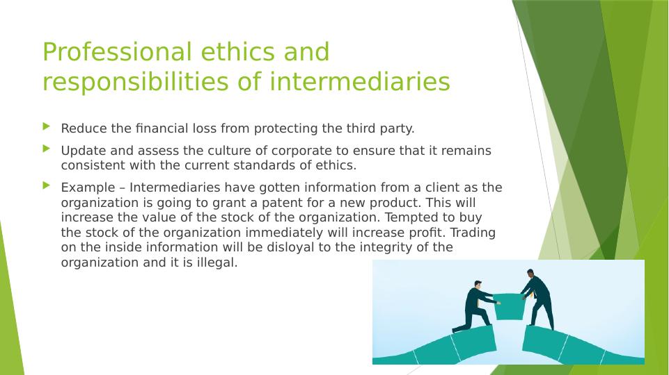 Professional Ethics And Responsibilities.