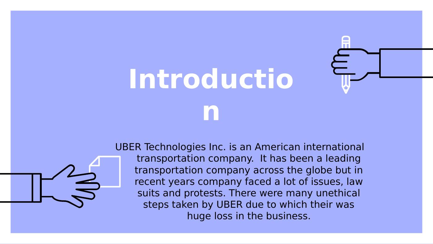 ACCT 2269: Uber Ethics and Governance Presentation