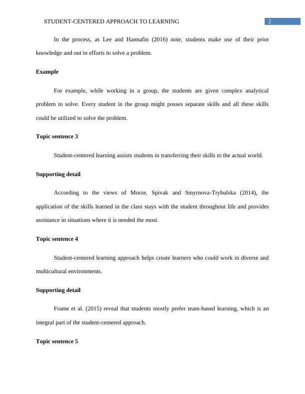 Student-Centered Approach to Learning: Benefits and Advantages