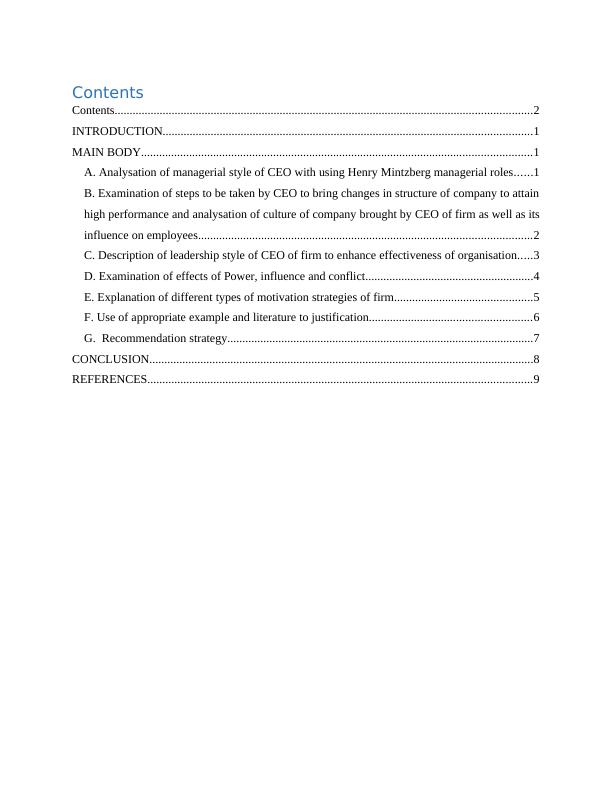 CEO Managerial Roles and Organizational Change at ASOS Plc