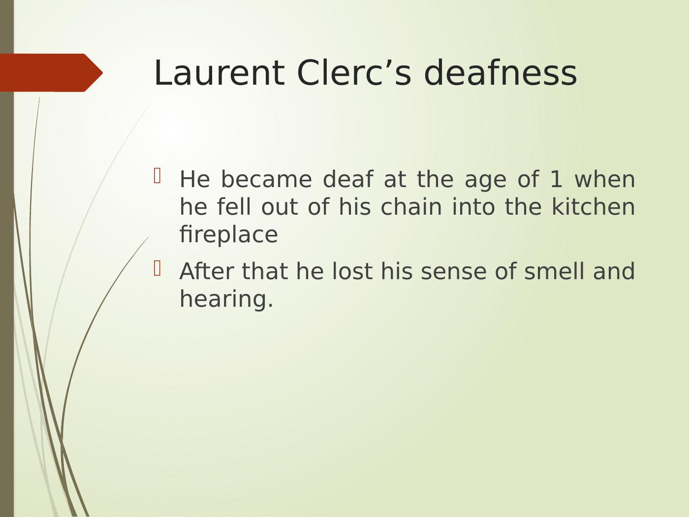 Presentation on Laurent Clerc