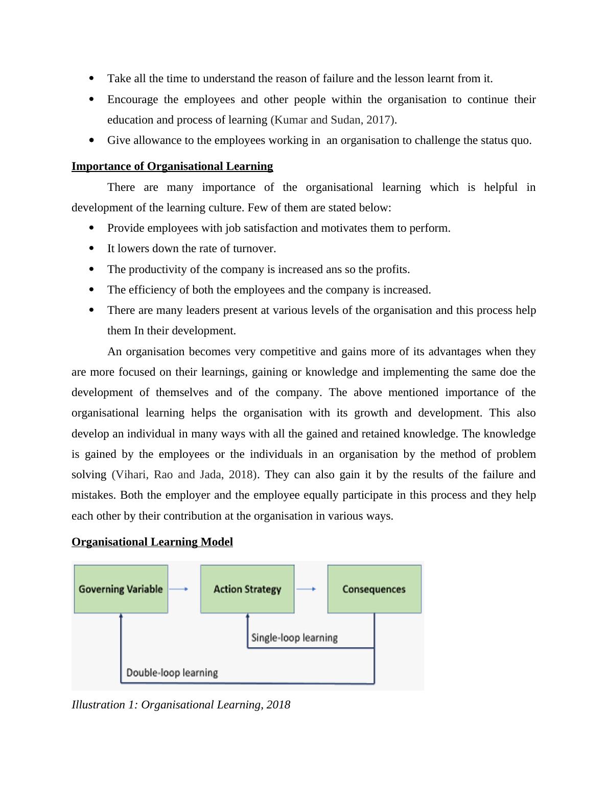 Organisational Learning and Learning Organisation: What it