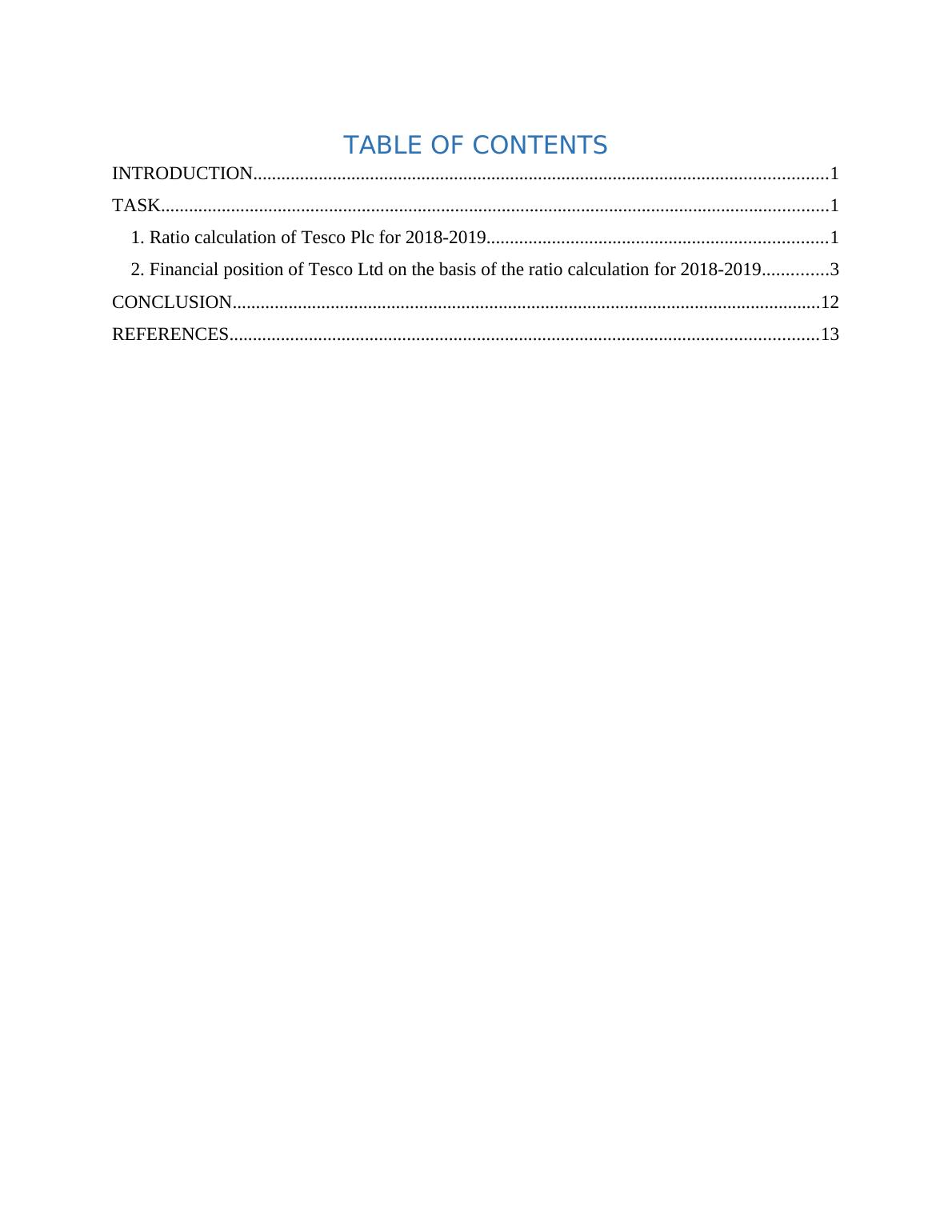 Ratio Analysis Of Tesco Plc For 2018 2019 Desklib ratio-analysis-of-tesco-plc-for-2018-2019-desklib