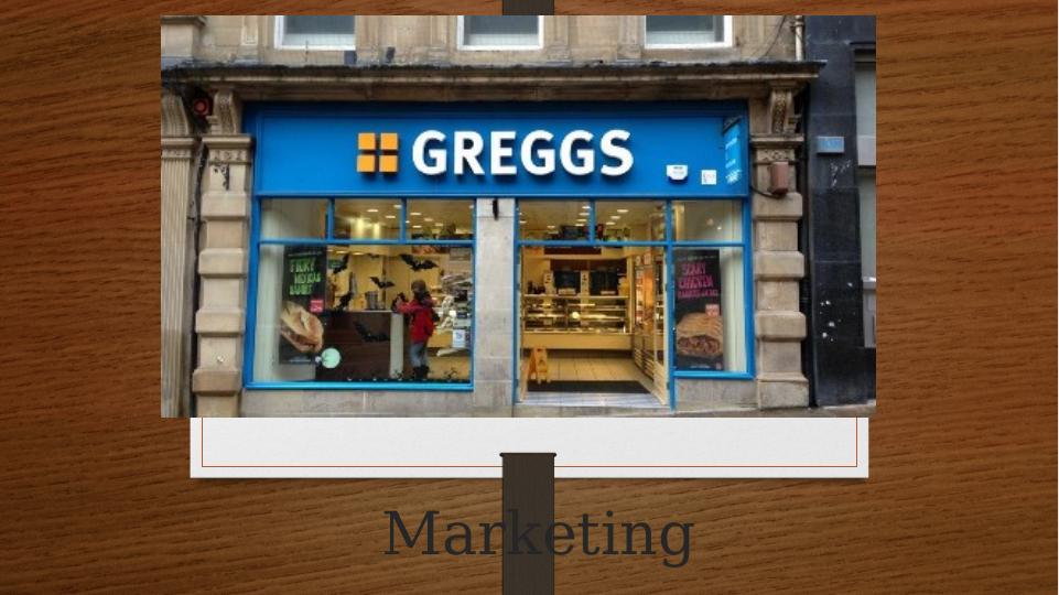 Marketing Strategies for Greggs Plc