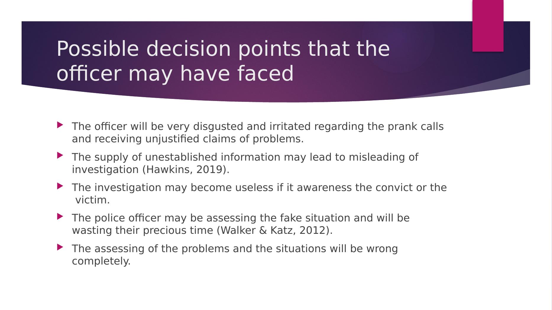 CJS/241 Module 4: Police Discretion and Disturbances