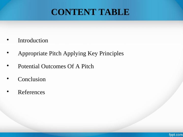 Pitching and Negotiation Skills: Key Principles & Outcomes