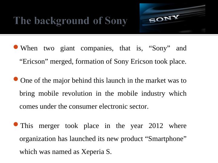 Comprehensive Strategic Analysis of Sony Corporation