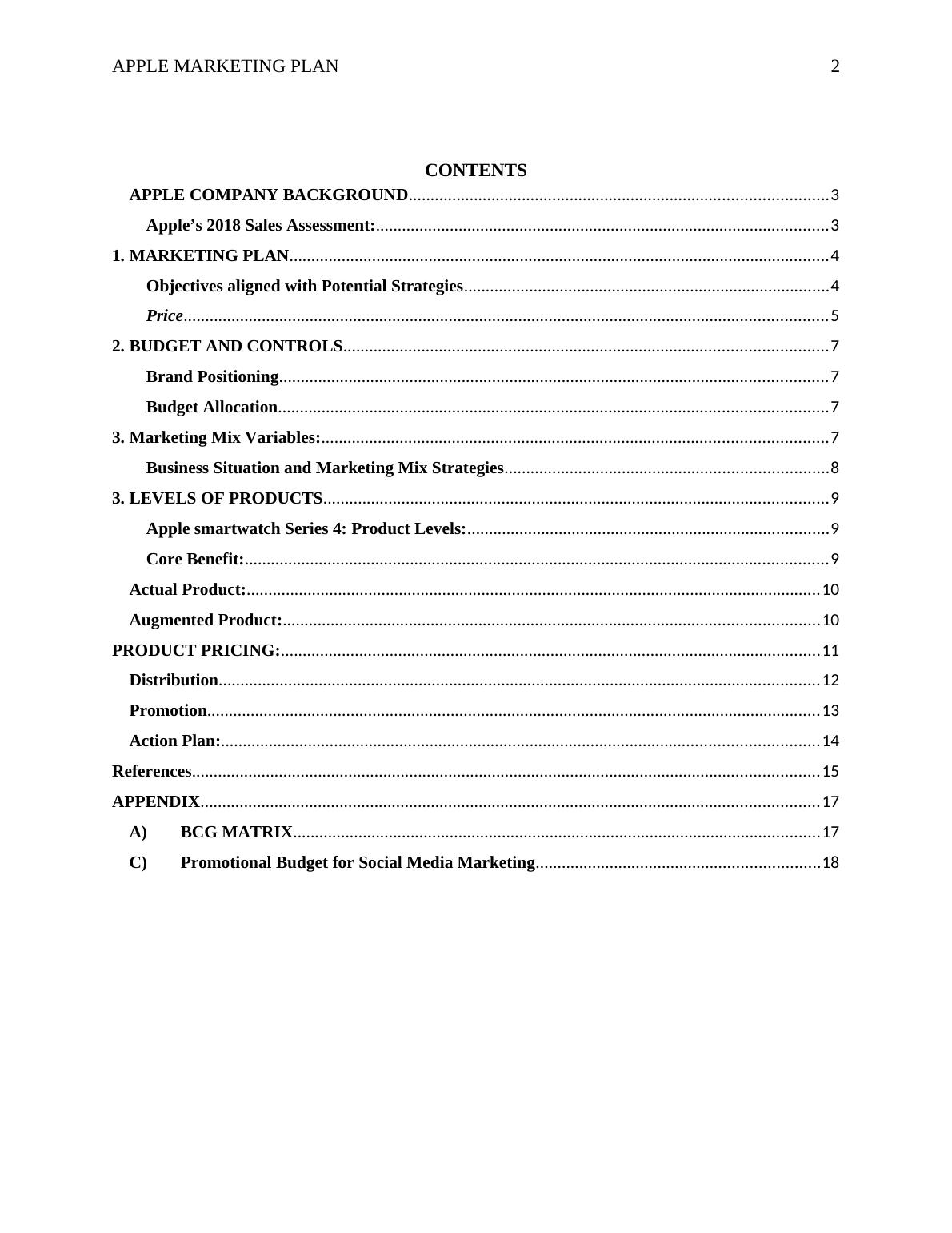 MKT600 Assessment 2: Comprehensive Apple Marketing Plan