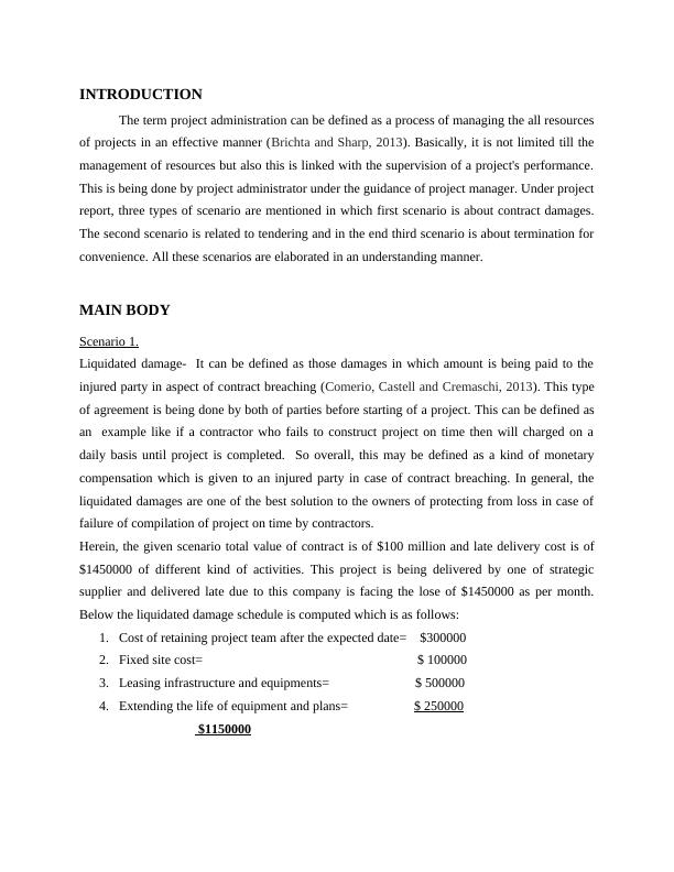 Project Management Assignment Sample - (Doc)