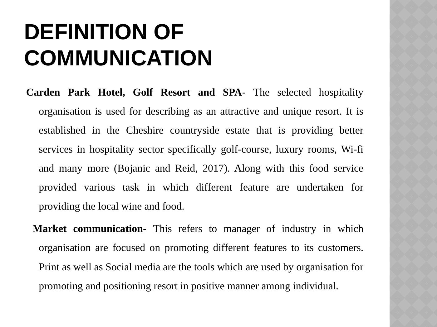 Integrated Hospitality Marketing Communications