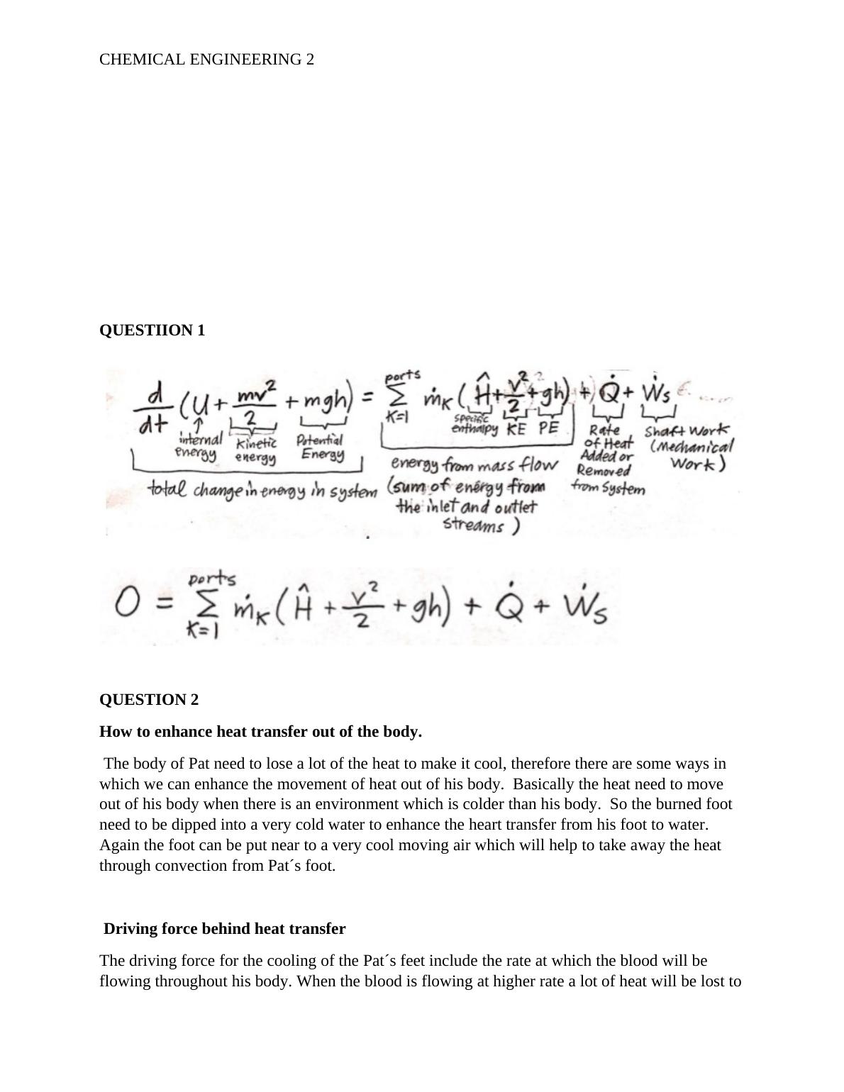 Heat Transfer in Chemical Engineering: Assignment Solutions