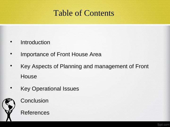 Rooms Division Operations Management Clientele Hotel