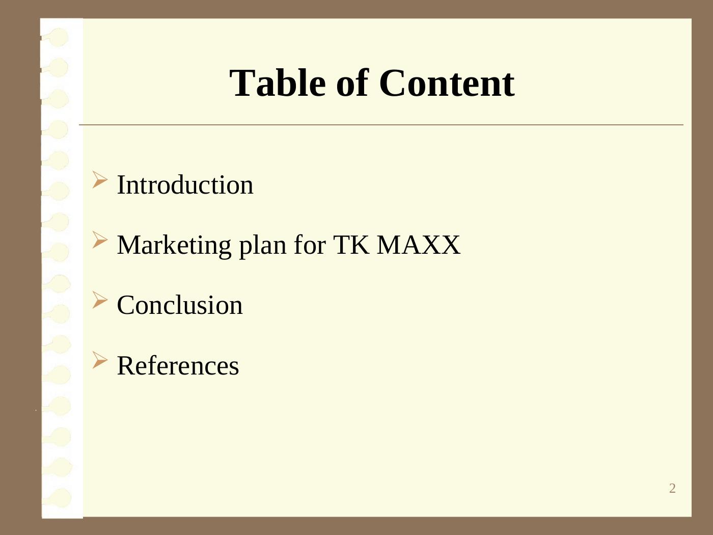 Comprehensive Marketing Plan Analysis: TK Maxx Case Study