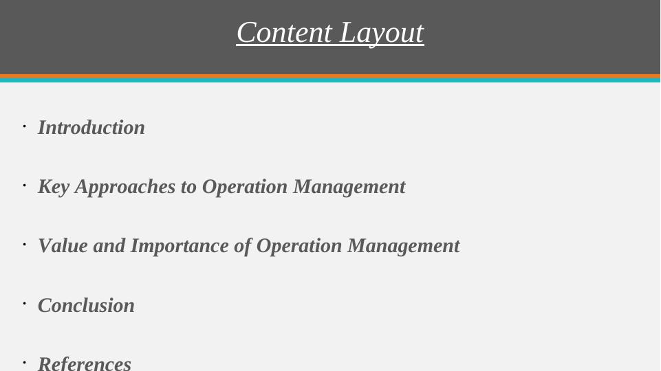 Operations Management: Strategies and Approaches for Uber