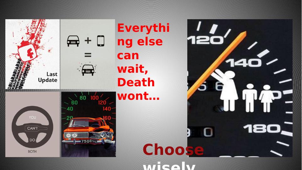 College Marketing: Distracted Driving Advertisement