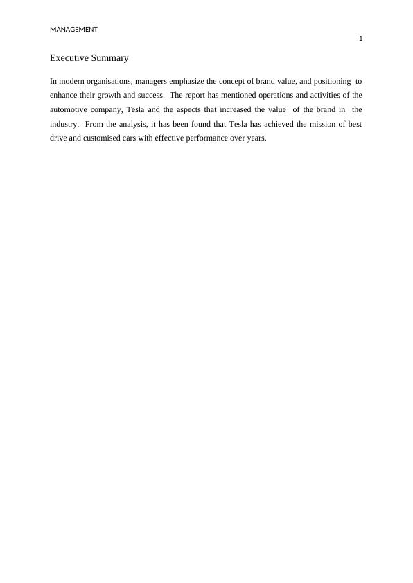 Tesla Brand Analysis: Positioning, Values, and Hierarchy