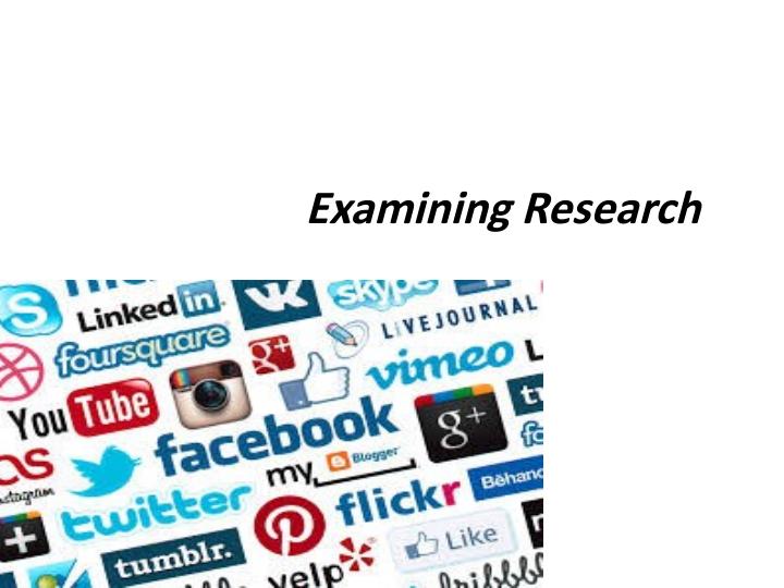 Examining Research