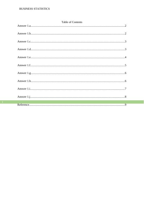 Business Statistics Report: Laptop Market Research Analysis