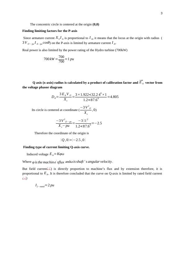 Synchronous Motor/Generator and Transmission Line Parameter
