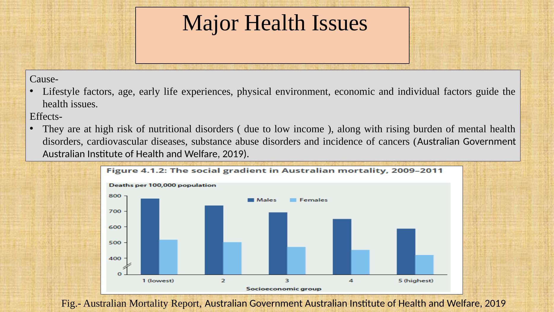 Homelessness Affecting Health In Australians - Desklib