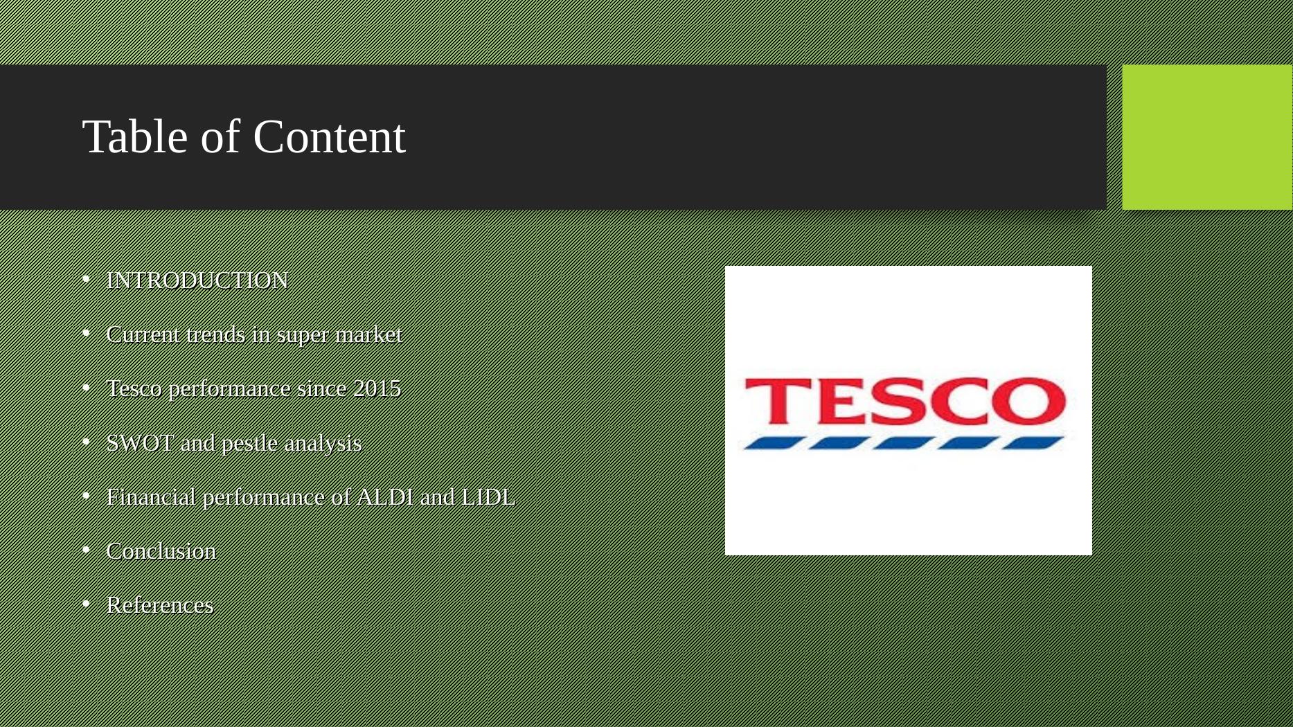 Tesco's Market Position: Analysis and Recommendations