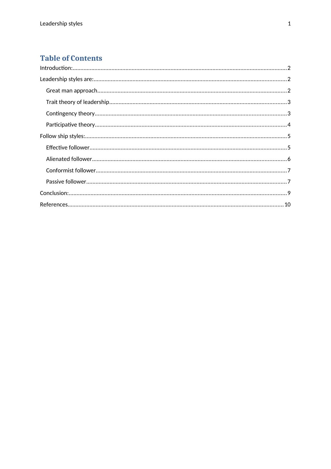 Leadership Styles: Theories, Approaches, and Recommendations