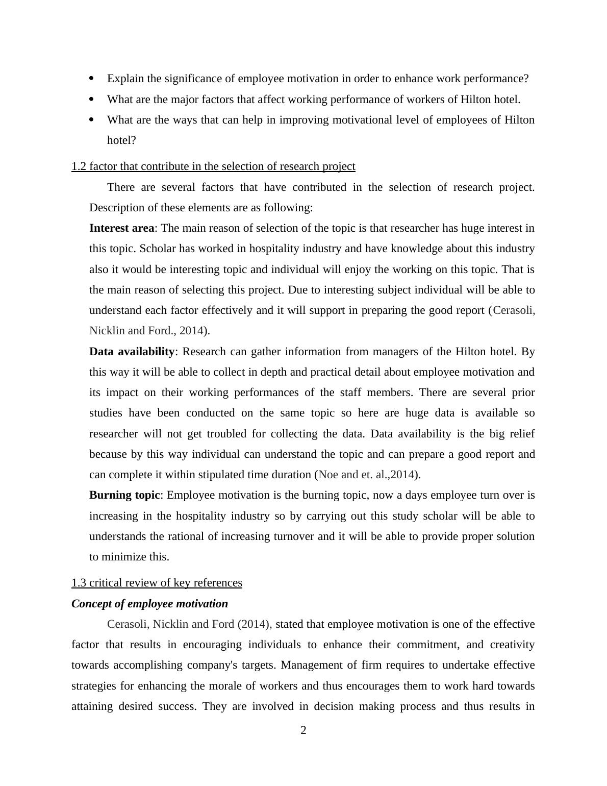 [PDF] A Study of Employee Motivation in Organization