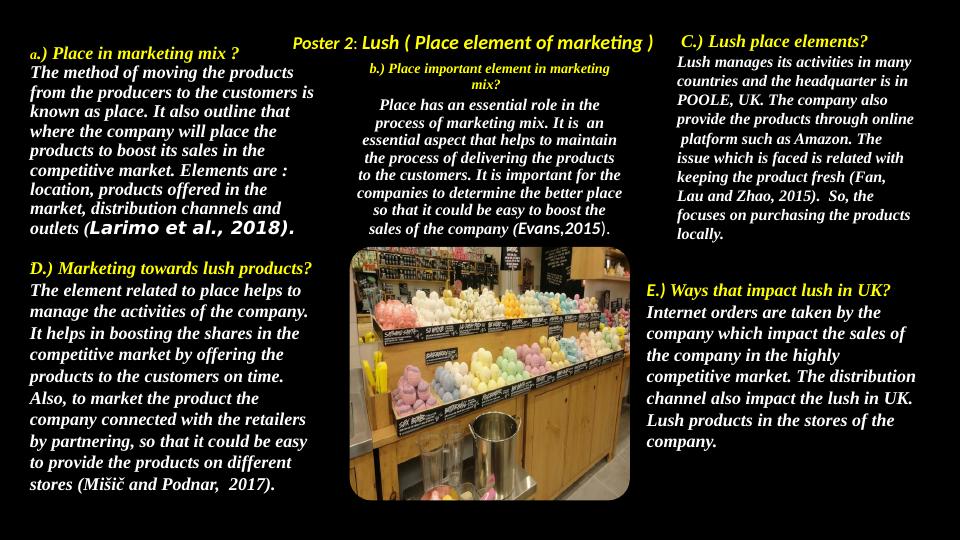 Lush Marketing Mix Analysis: Suffolk Business School