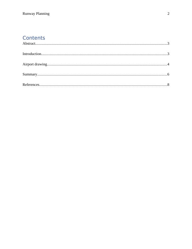 Runway Planning Arcadia Municipal Airport In Florida