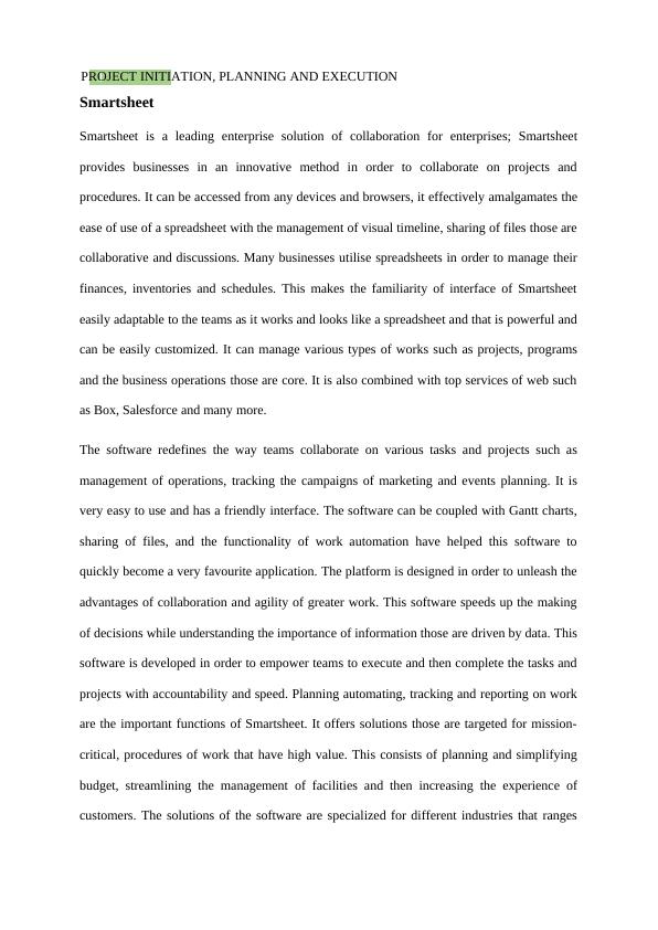 MBA642: Project Management Software Evaluation & Comparison