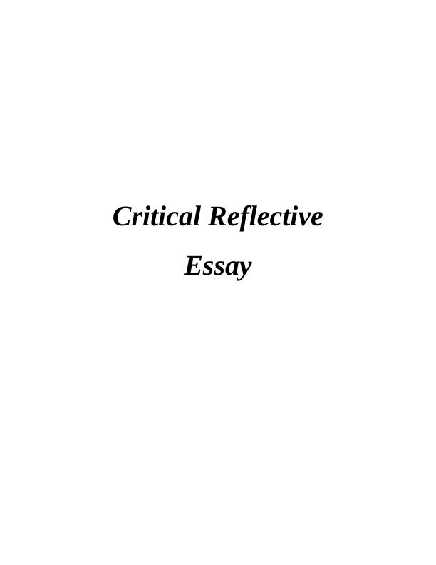 Critical Reflective Essay on Human Pathophysiology and Pharmacology