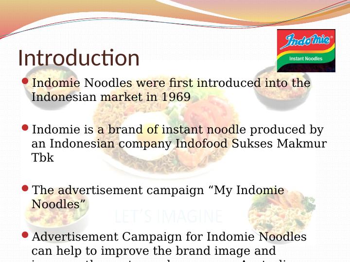 Indomie Noodles: Detailed Advertising Campaign Report